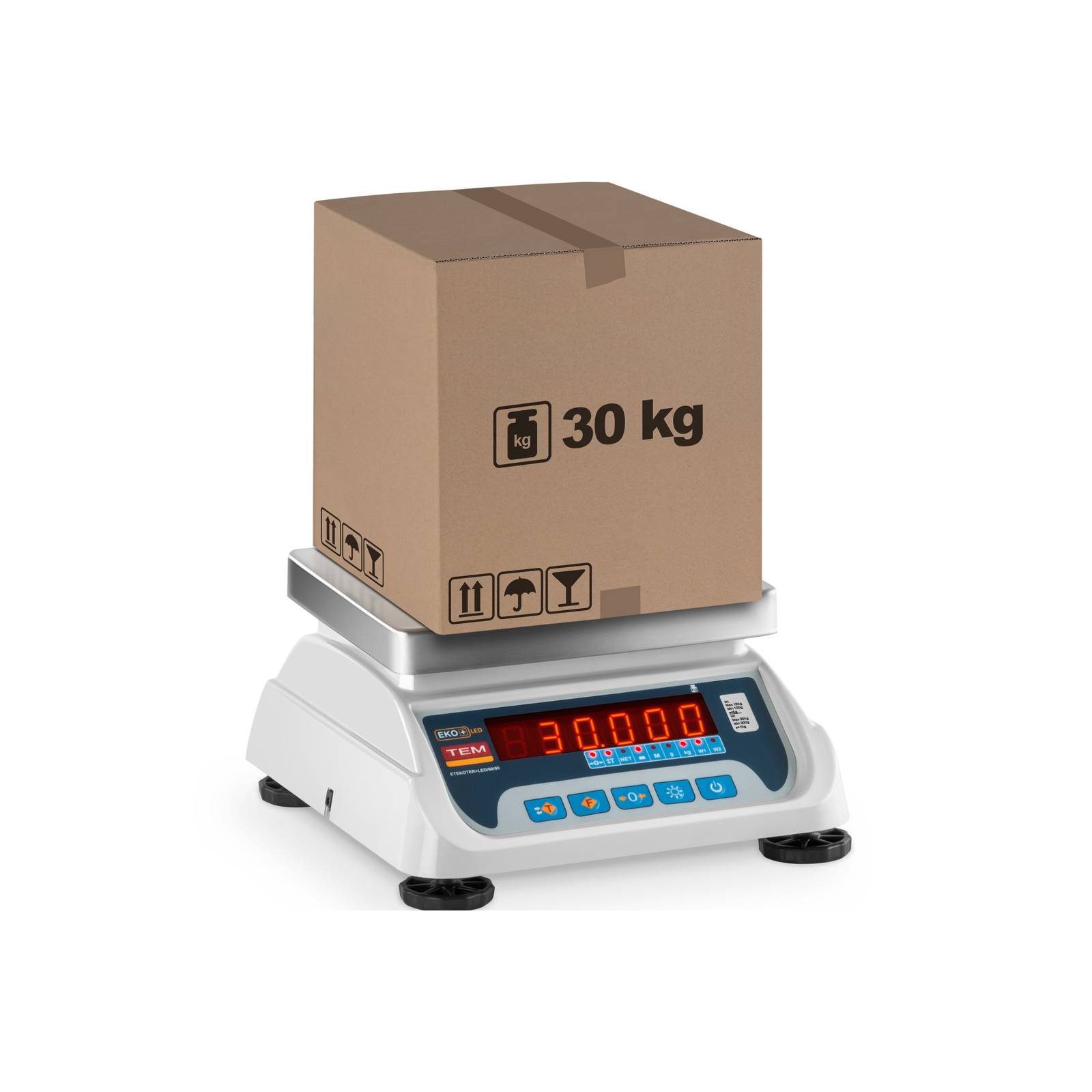 Balance poids-prix - TEM - Calibrée - Plage de pesée de jusqu’à 15 kg ...