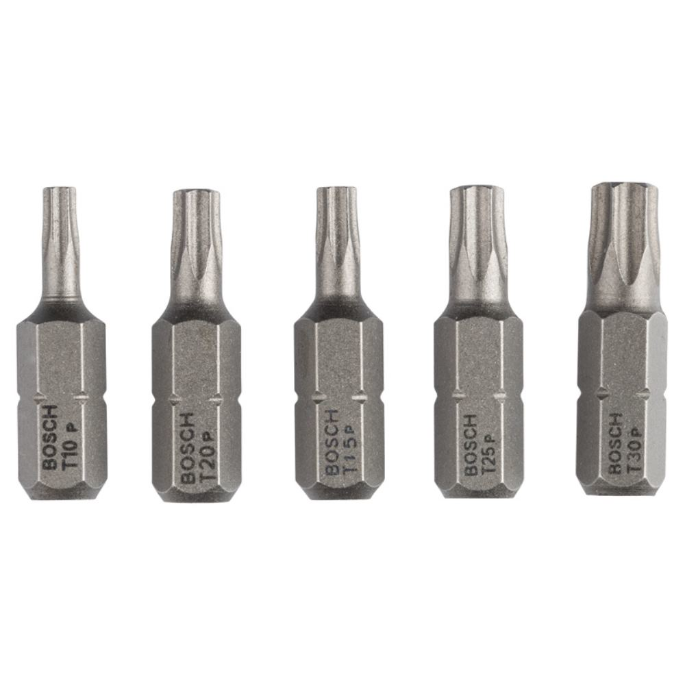 Set de bit de claxo extra duro (Torx®). 5 piezas. T10 | Leroy Merlin