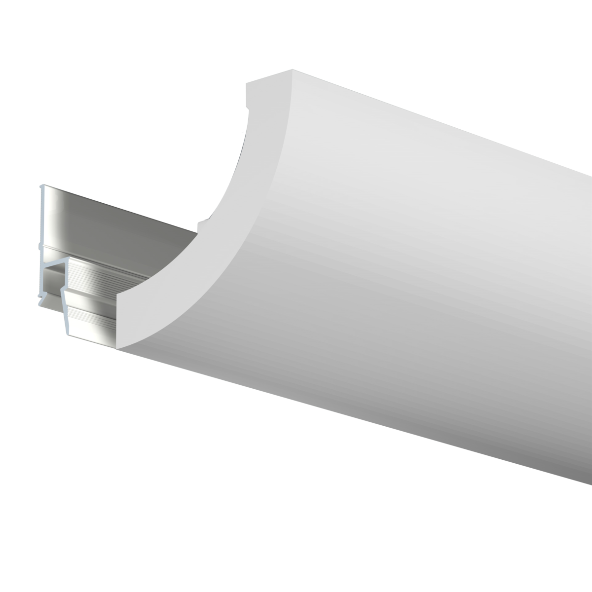 Kit Cimaise tableau DecoRail Artiteq 200 cm + corniche Orac Decor C362 ...