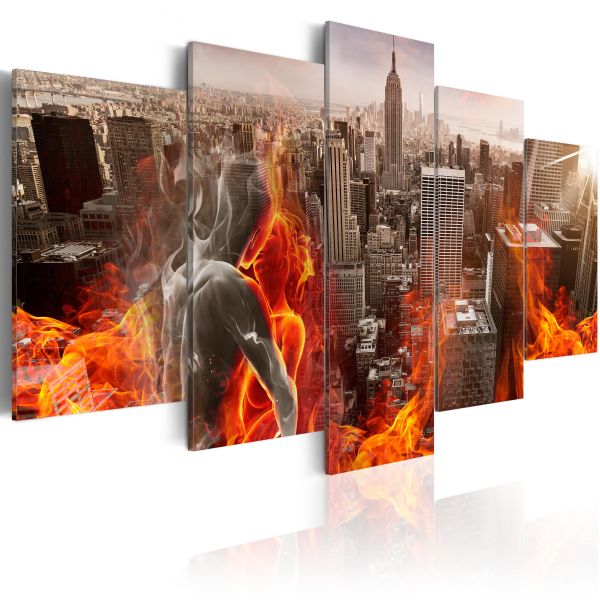Tableau City of Love 200x100 cm | Leroy Merlin
