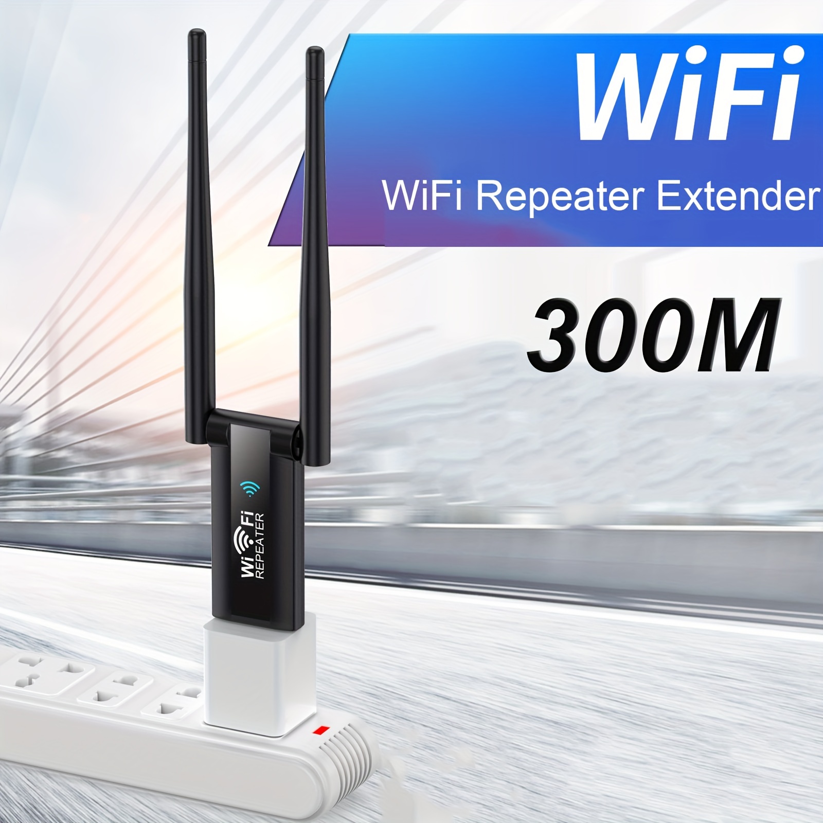 Répéteur Wi-Fi USB sans fil, 300 Mbps, amplificateur de signal, routeur ...