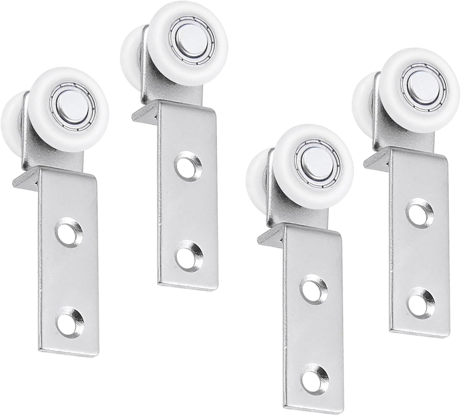 4 Pièces 20mm Roulettes Porte Coulissante, Bloc de Poulie de Roulement ...