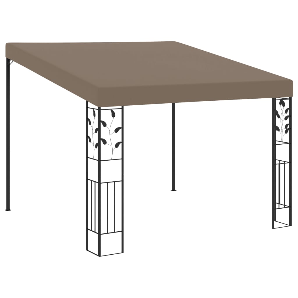 Belvédère mural 3x3x2,5 m Taupe | Leroy Merlin