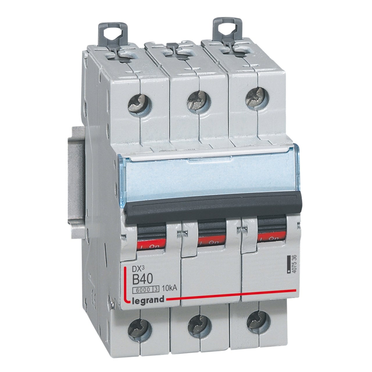 Disjoncteur 40a 10ka courbe b triphasé legrand dx3 vis / vis | Bricoman