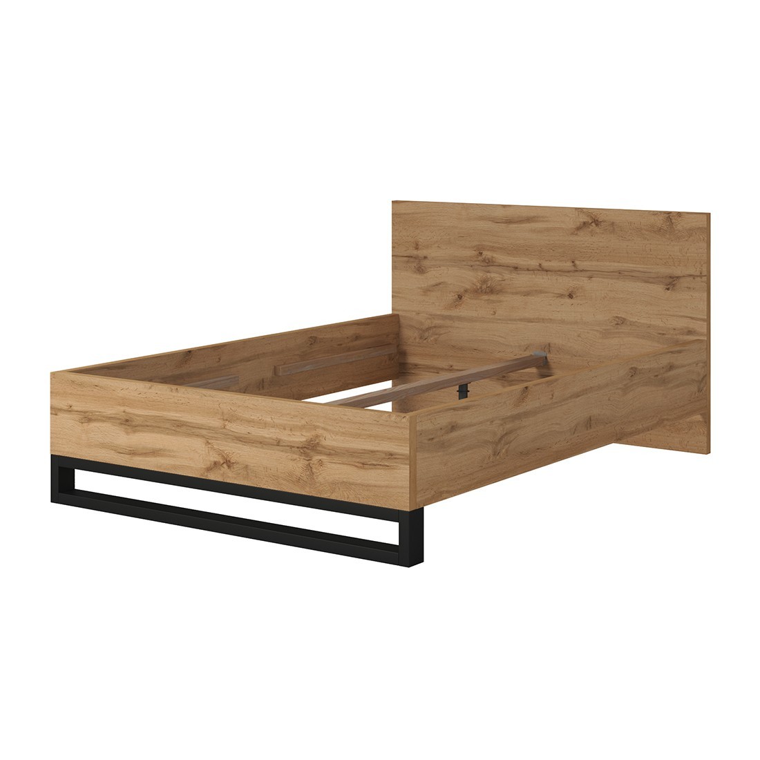Letto adulto 140x200 stile industriale - Collezione MILOS. Colori ...