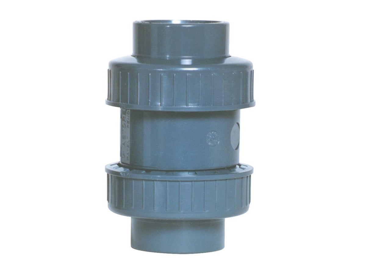 Clapet anti-retour à boule PVC pression à coller Ø 63 mm - Fitt | Leroy ...