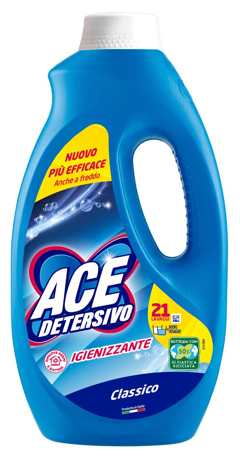 Ace Washing Machine Hygiene Liquid 21 Scoops Classic | Leroy Merlin