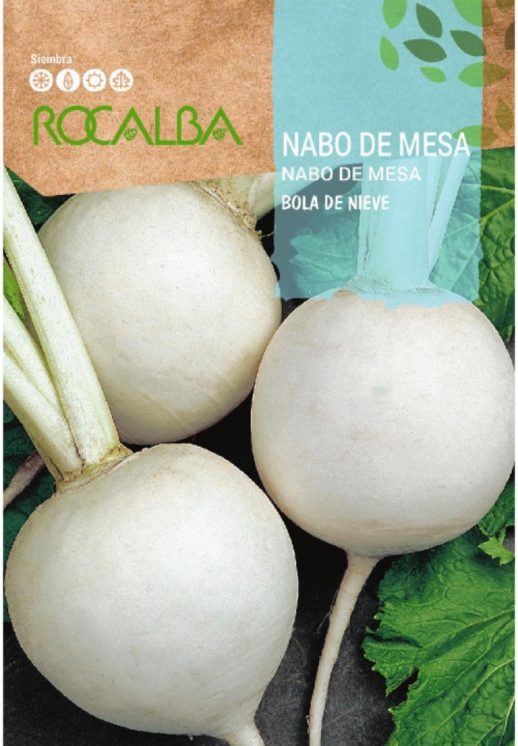 ROCALBA SEMILLA NABO BOLA DE NIEVE 100g | Leroy Merlin