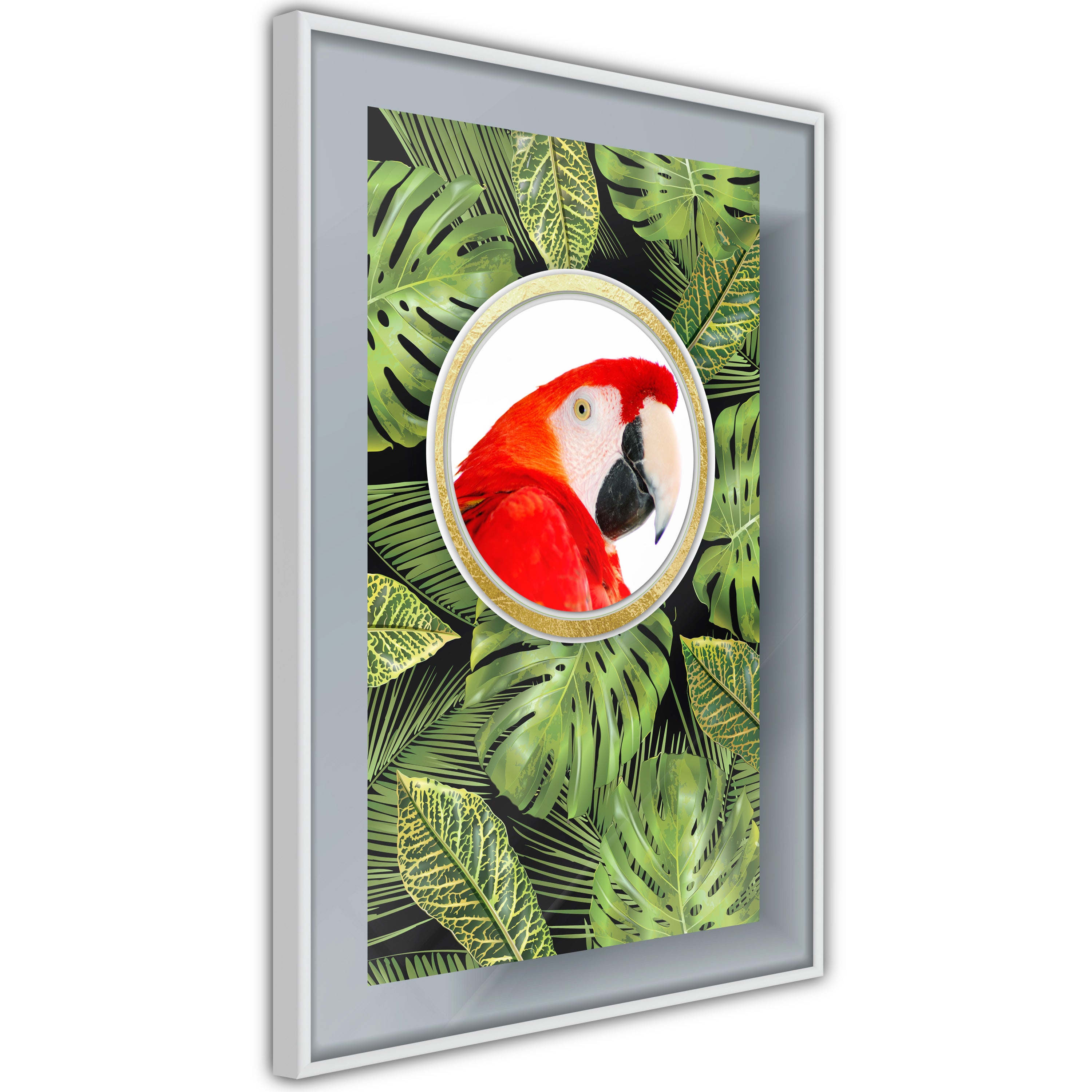Poster et affiche - Parrot Says Hi - 40x60 | Leroy Merlin