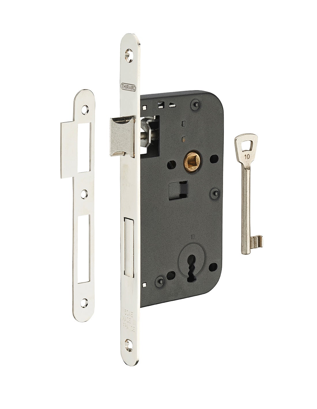 THIRARD - Serrure encastrable à clé pour porte de chambre, axe 50mm ...