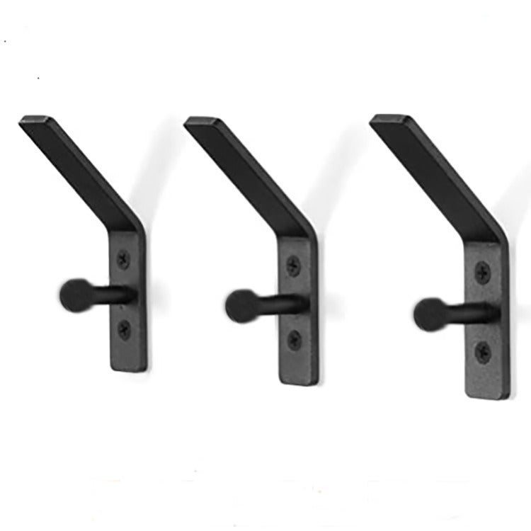 Paquet de 3 crochets muraux doubles en fer | Leroy Merlin