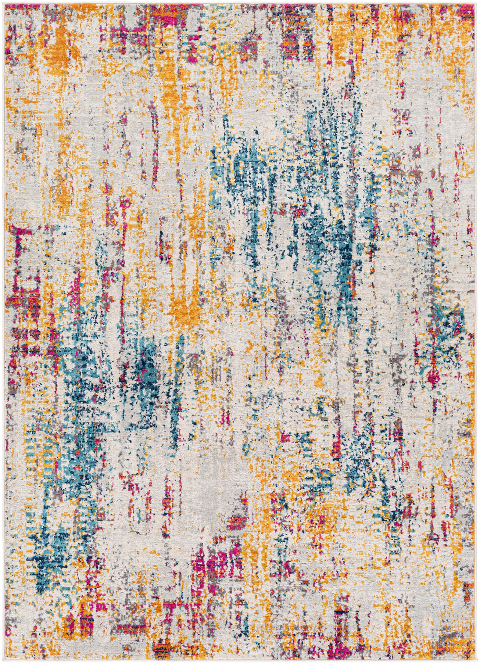 LIVABLISS Tappeto Astratto Moderno Multicolore/Blu 160x215 cm Alana ...