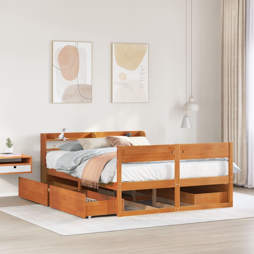Cama matrimonial | Cama para adultos | Estructura de cama sin colchón ...