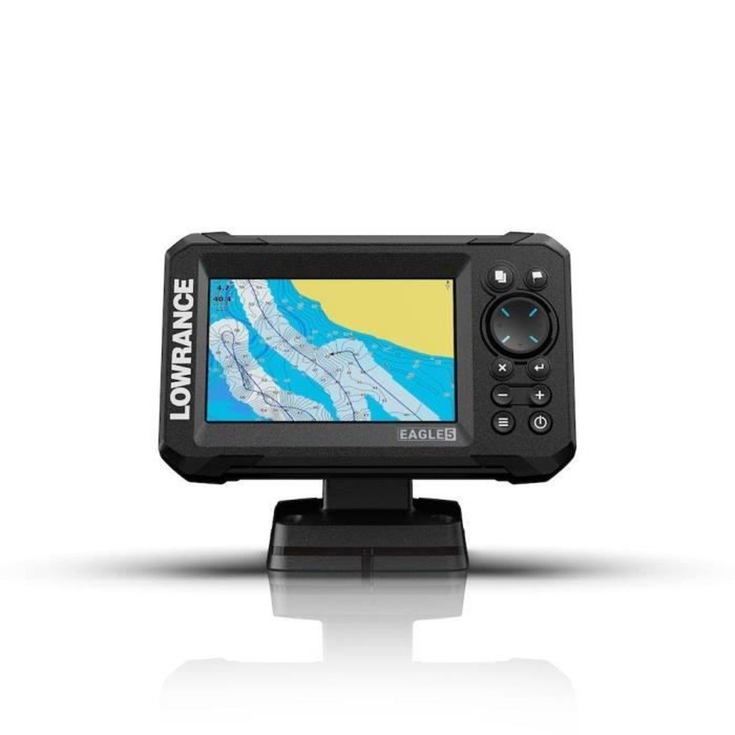 Combiné GPS sondeur Eagle 5 - avec sonde 50/200 - Lowrance | Leroy Merlin