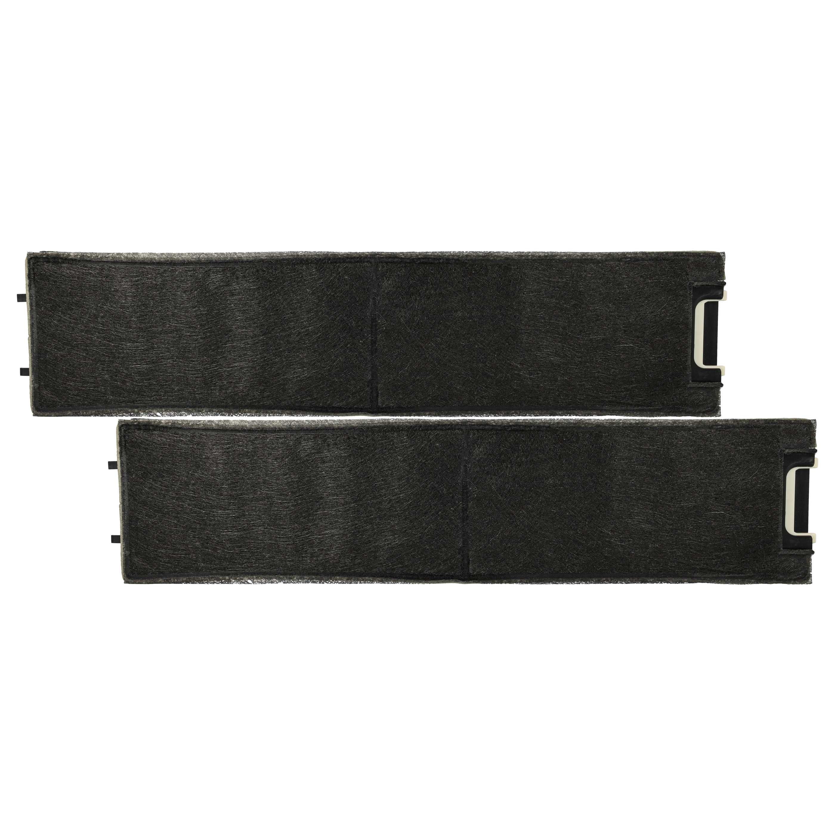 Vhbw 2x Filtres à charbon actif compatible avec Miele DA 3050, DA 3050-55, DA 3060, DA 3060-60 ...