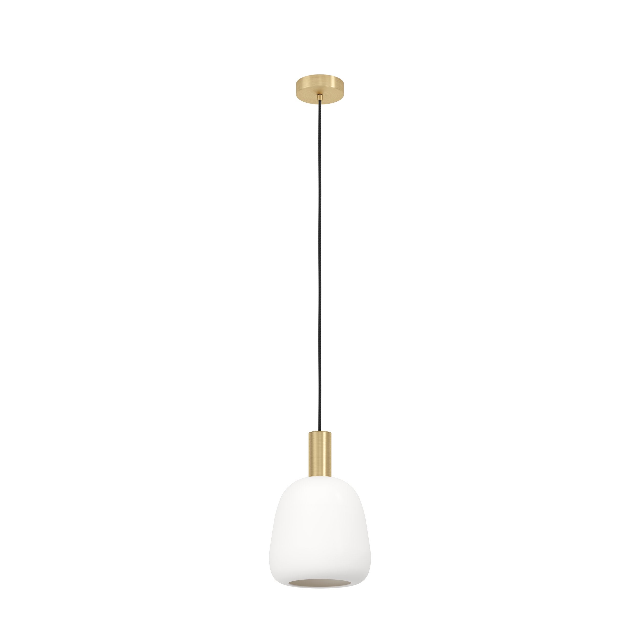 Luminaire en suspension EGLO Suspension MANZANARES E27 1X40W en acier ...