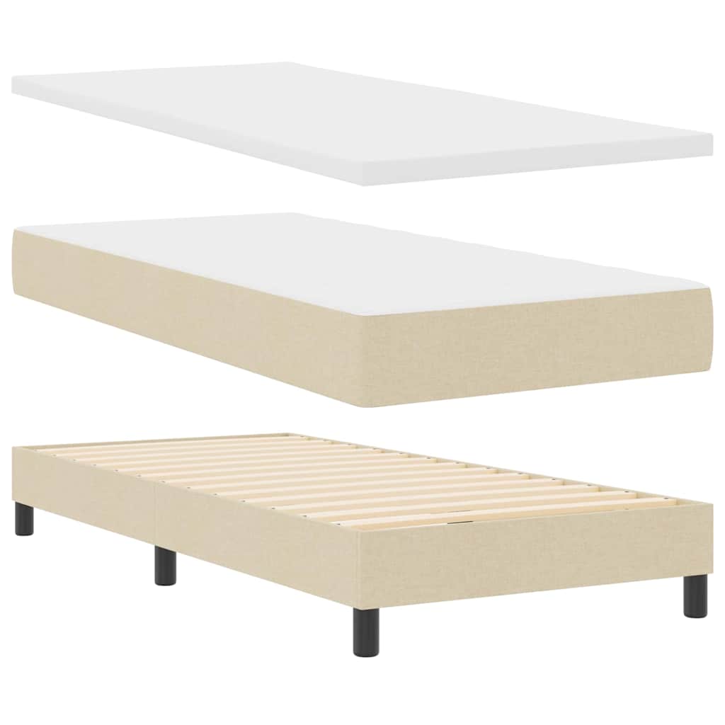 Cama individual | Cama para adultos | Cama box spring con colchón con ...