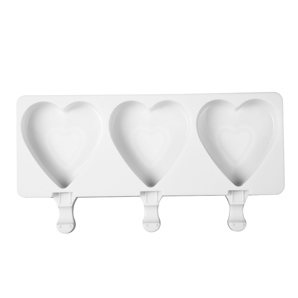 Stampo da forno Stampi per ghiaccio in silicone a 3 fori Vassoio per ...