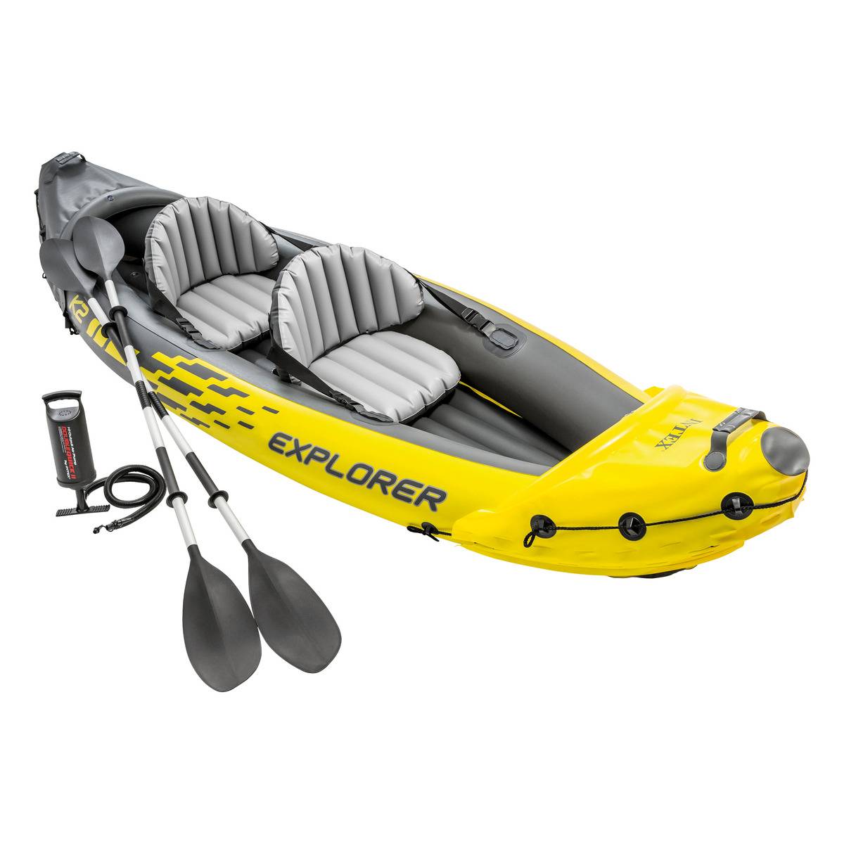Canoë 2 Places Explorer K2 - Intex | Leroy Merlin