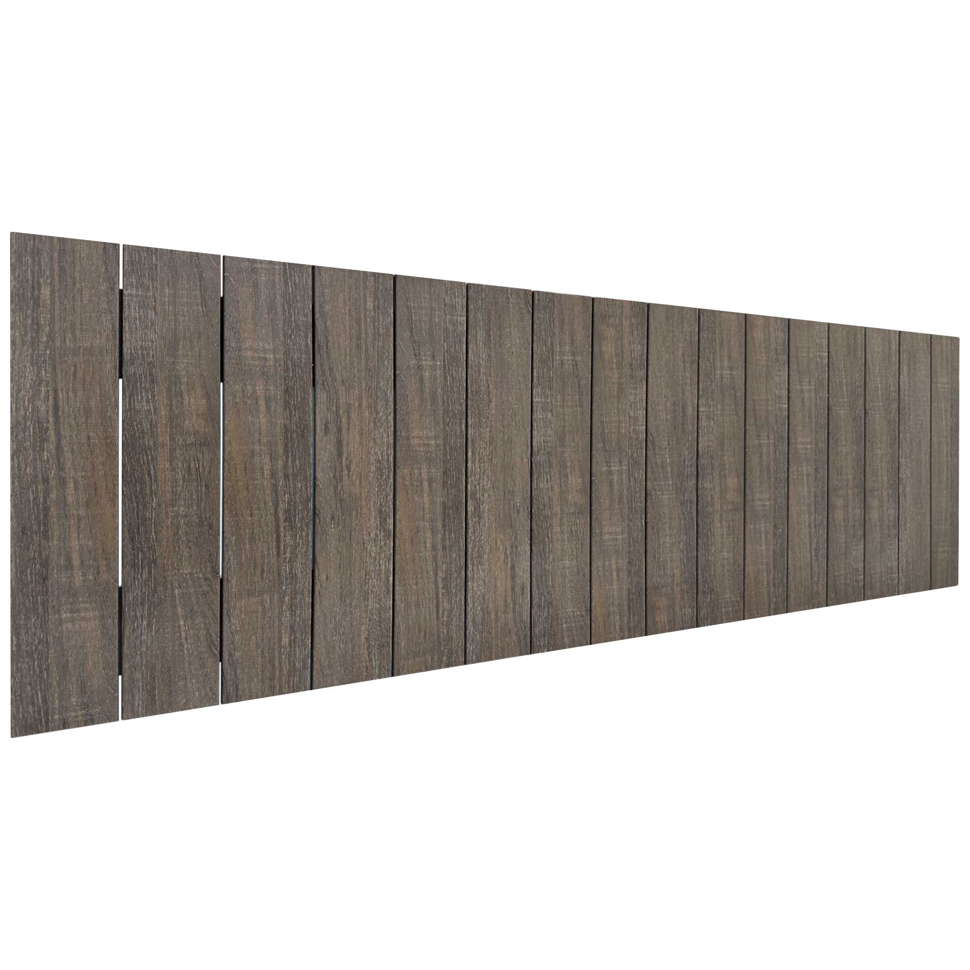 DHOME Tête de lit en bois recyclé MDF Style Palette Verticale Lit en ...