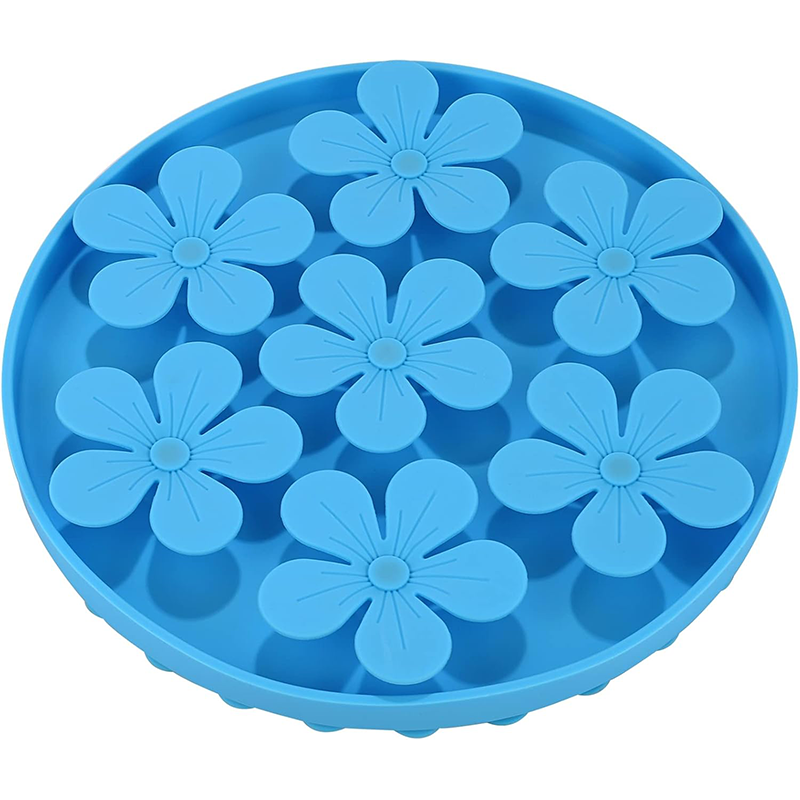 Gamelle pour chien en silicone souple et mignonne en forme de fleur ...