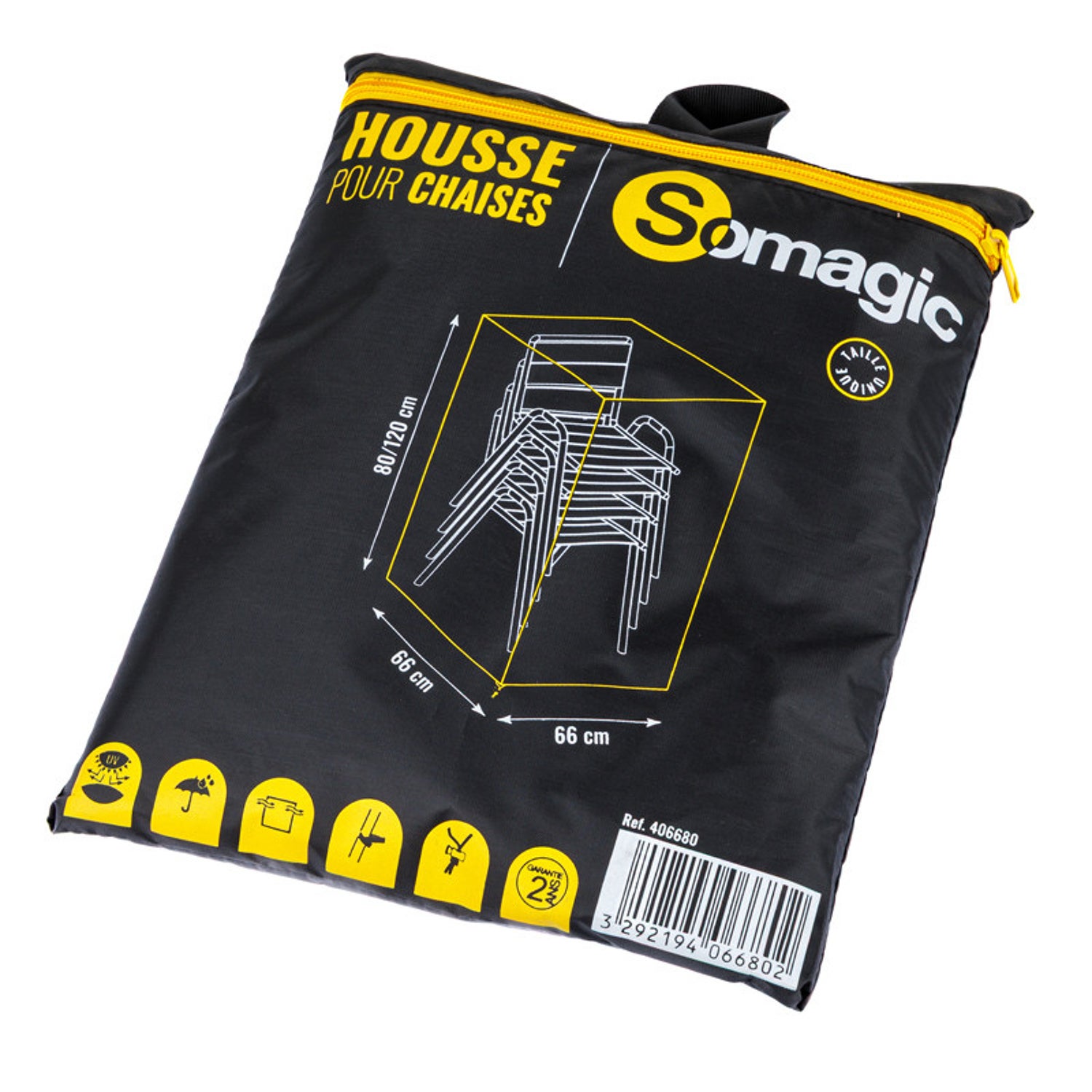 Funda L 66 x A 66 x A 120 cm para sillas de jardín | Leroy Merlin
