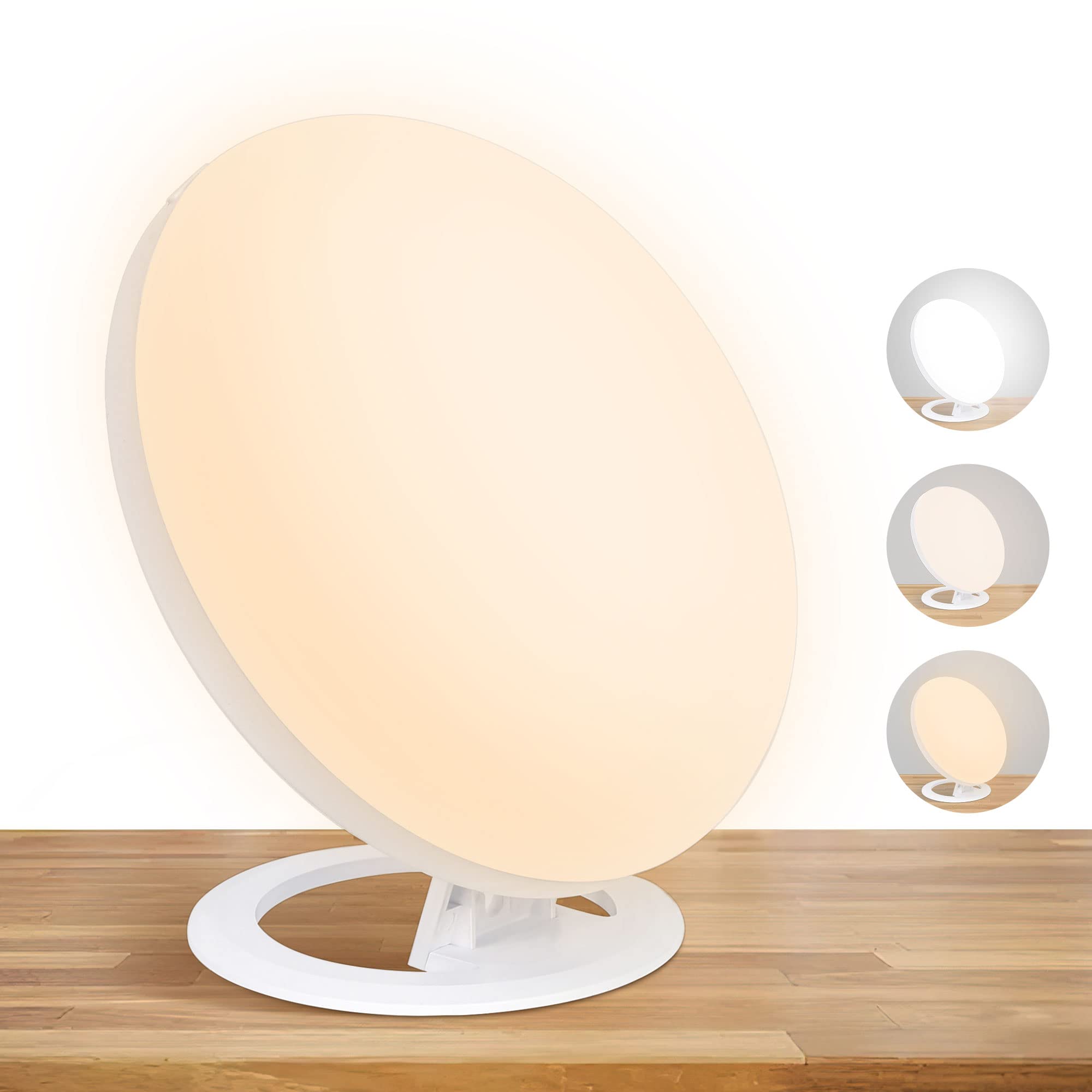 Lámpara de terapia de luz, lámpara de luz diurna sin rayos UV 10,000 ...