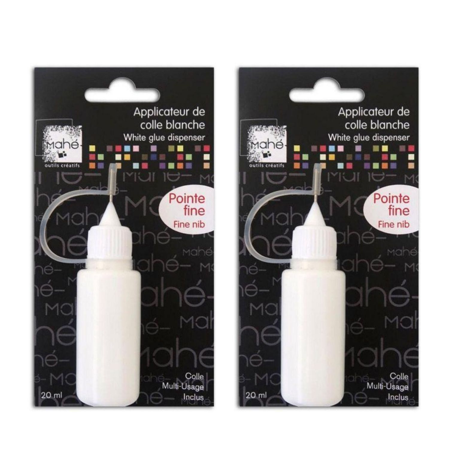 2 tubes de colle blanche pointe fine - 20 ml - Toga | Leroy Merlin