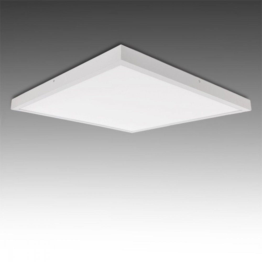 Plafonnier LED carré 36 W, 3 600 lm, 6 000 °K, 40 000 h [GR-MZMD02-36W-CW] | Leroy Merlin