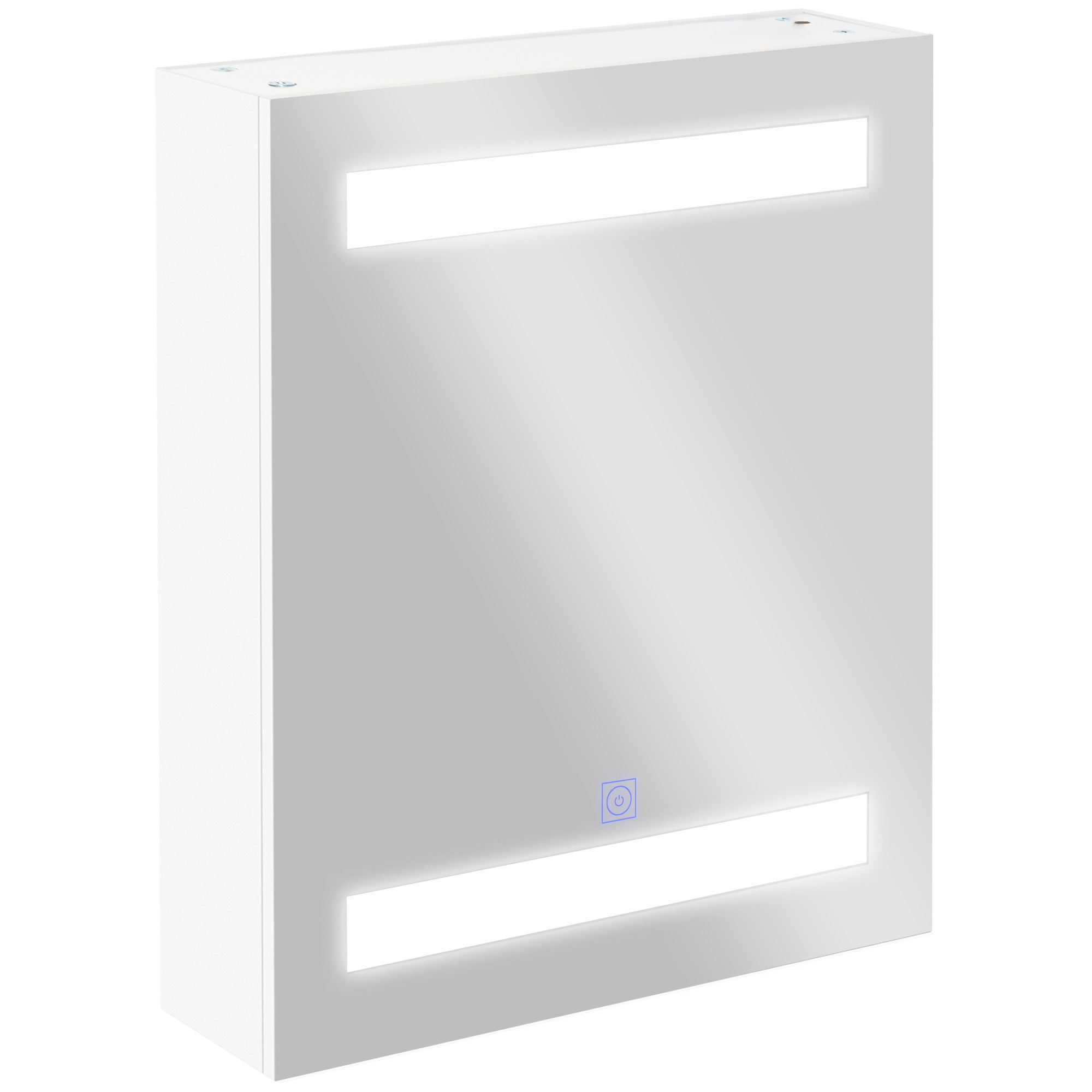 Miroir Lumineux LED Armoire Murale Design de Salle de Bain 2 en 1 dim ...