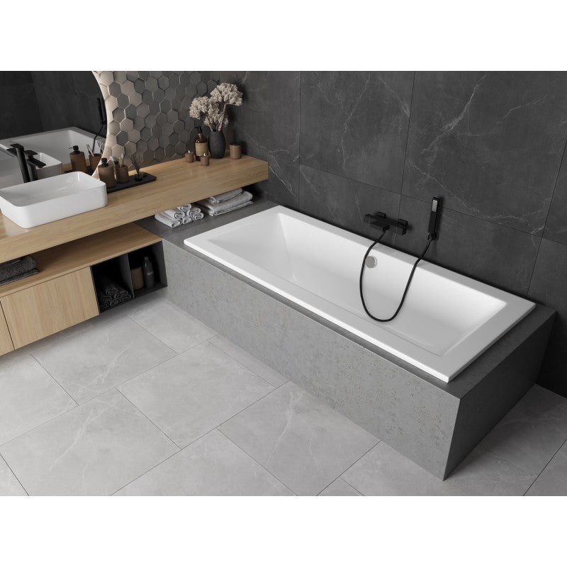 Mexen Cube baignoire rectangle 180 x 90 cm, blanche - 55051809000 ...