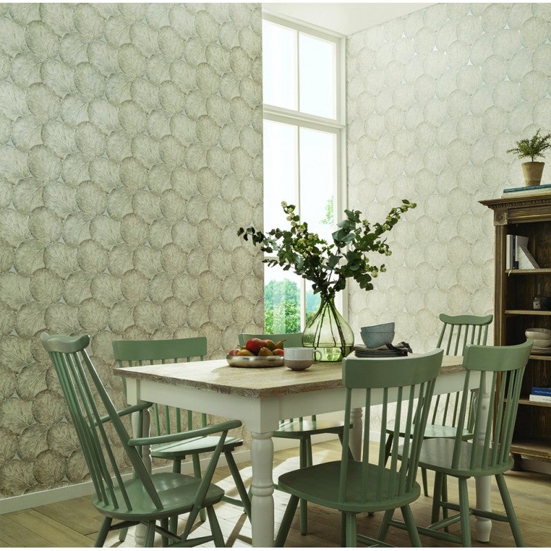 Papel pintado pared hojas de haya - Beech Leaf Verde Arthouse - Rollo ...