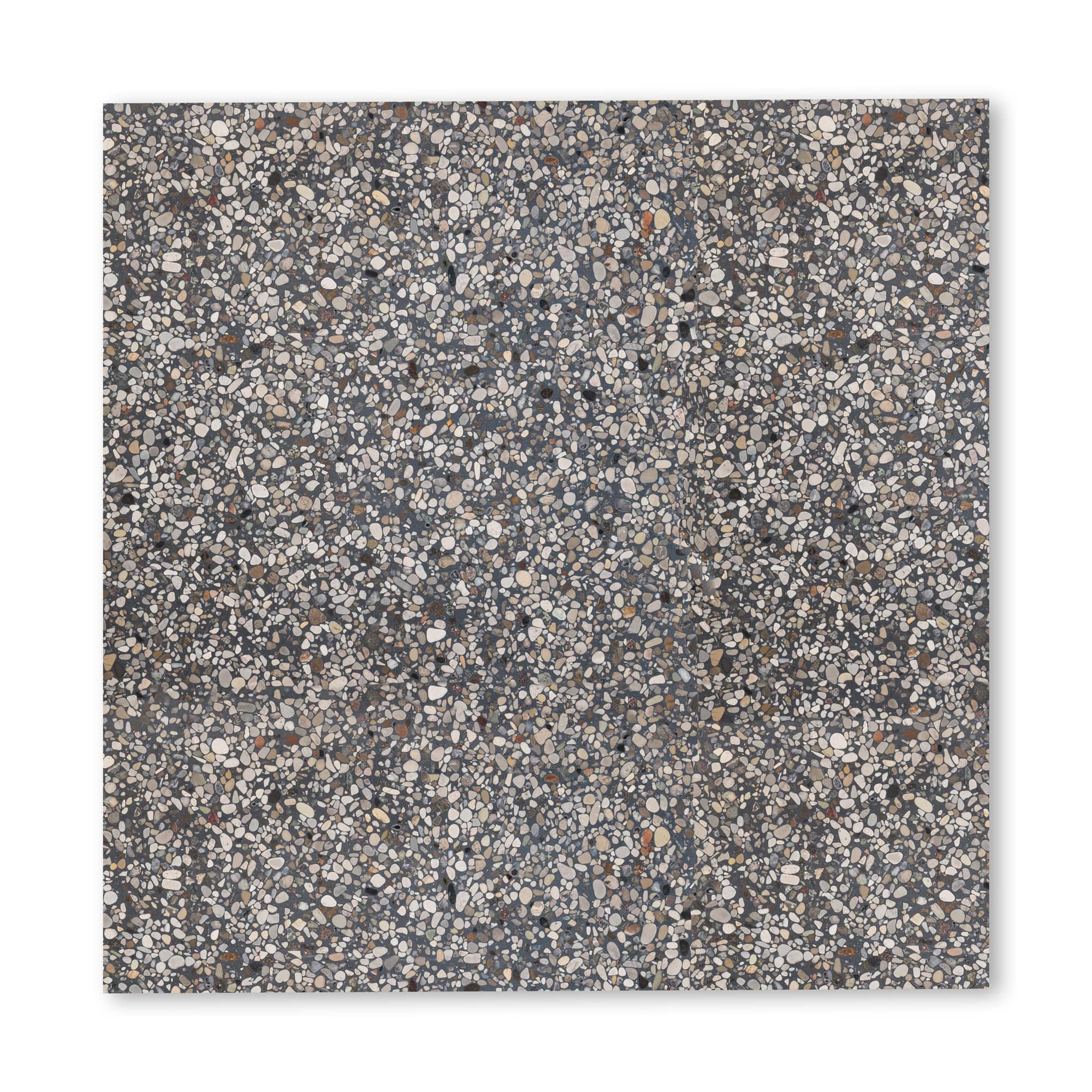 Carrelage sol véritable Terrazzo Premium Castello l.60 x L.60 cm Ep. 2 ...