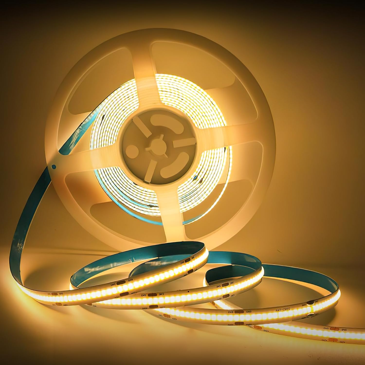 LOVHAUS Pack of 5 Tira LED COB de 2M, 3000K, Blanco Cálido (Solo Tiras ...