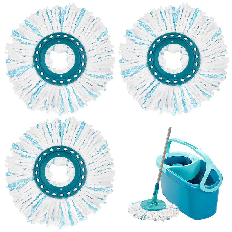 Paquete de 3 puntas de repuesto de microfibra para mopa de disco Clean ...