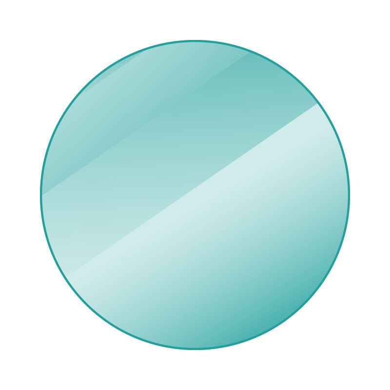 Vitre Philippe MONTHEL - Verre Rond pour poêle à bois | ø555 mm | 4 mm ...