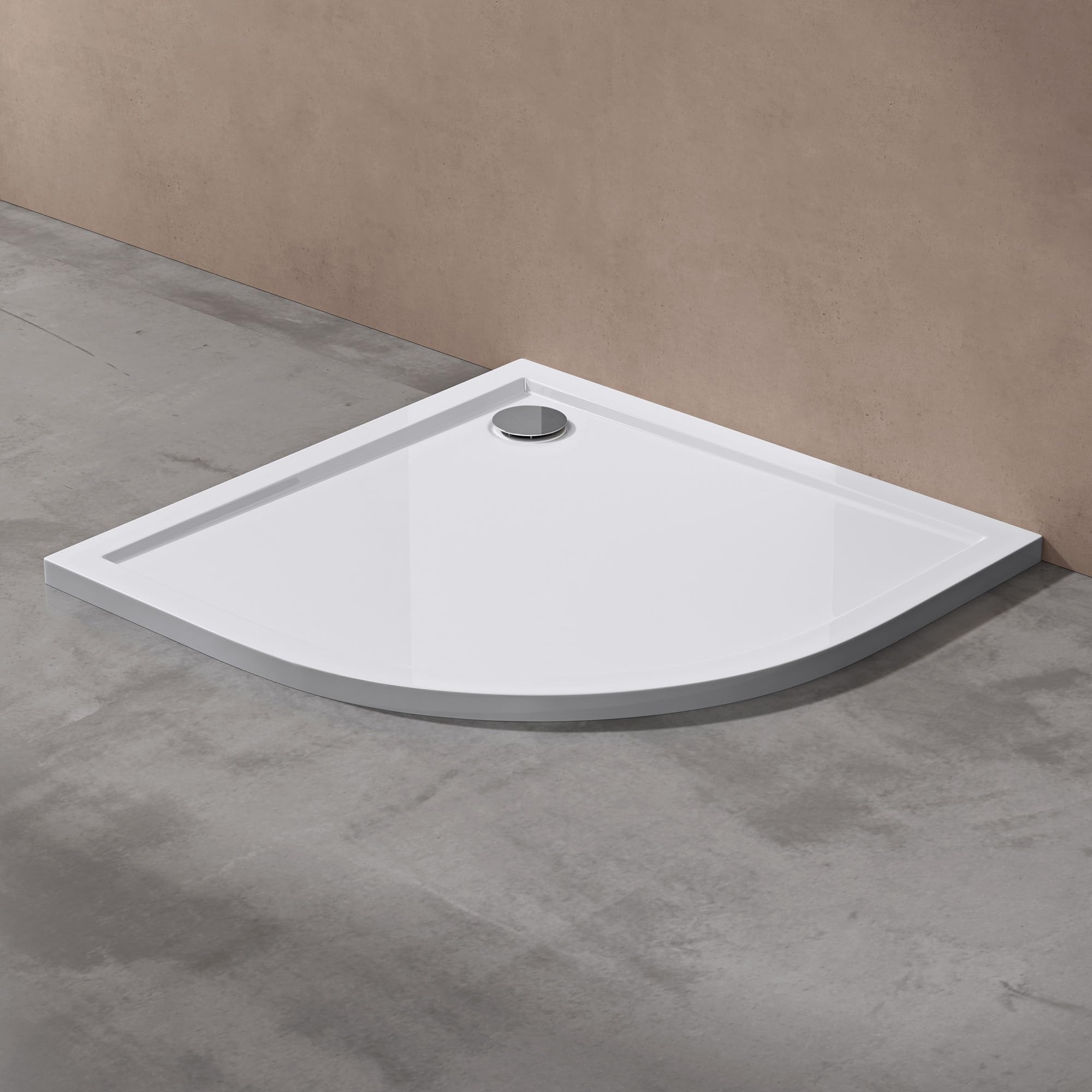 Doporro Receveur de Douche 100x100 Bac à Douche Quart de Cercle ...