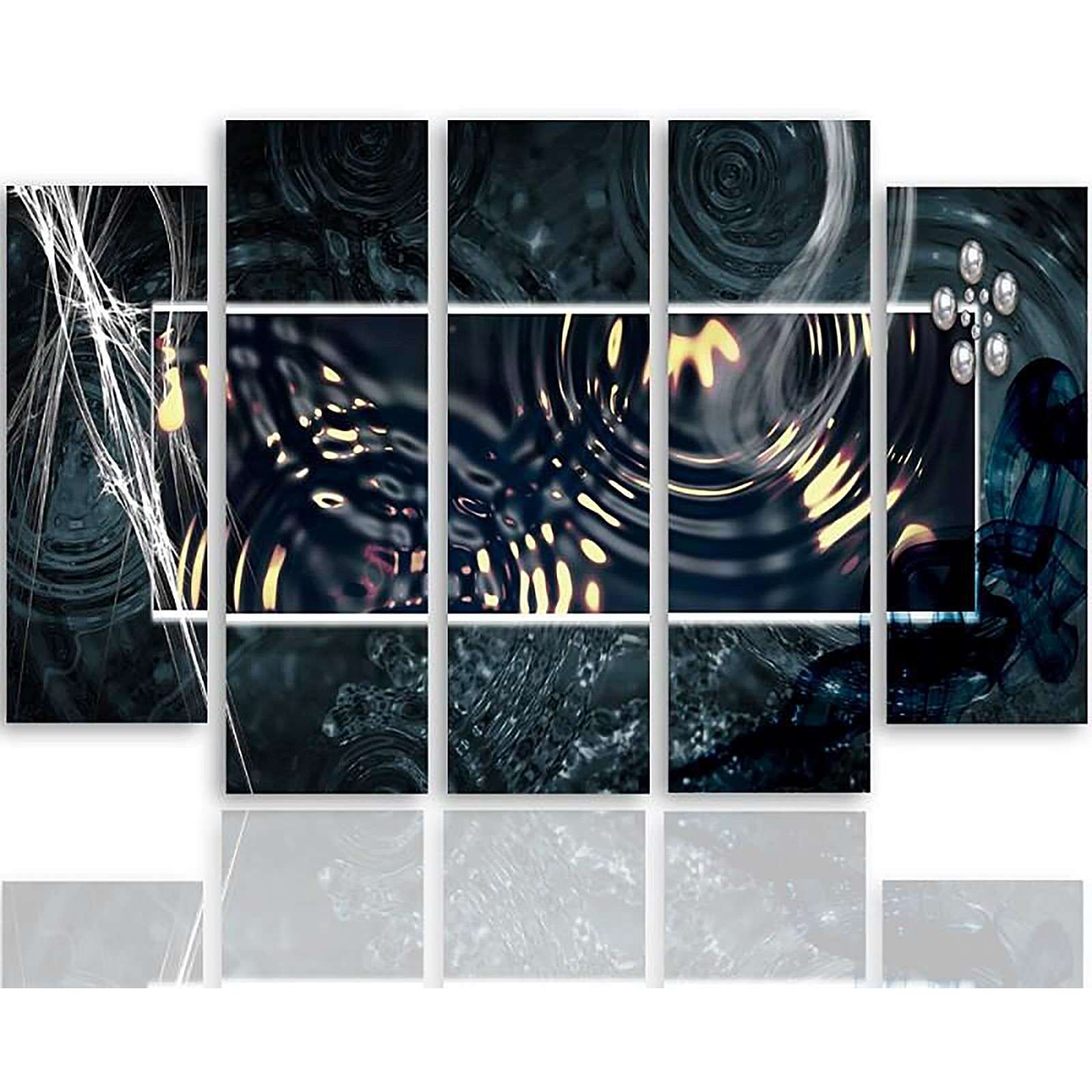 Tableau abstraction de l'eau - 100 x 70 cm | Leroy Merlin