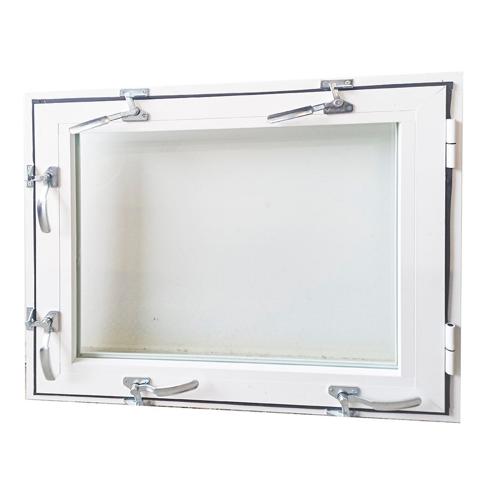 Fenêtre anti-inondation sur mesure, à un vantail, hauteur de 60 à 140 ...