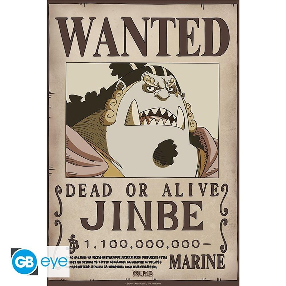 Poster gb eye chibi one piece wanted jinbe wano | Leroy Merlin