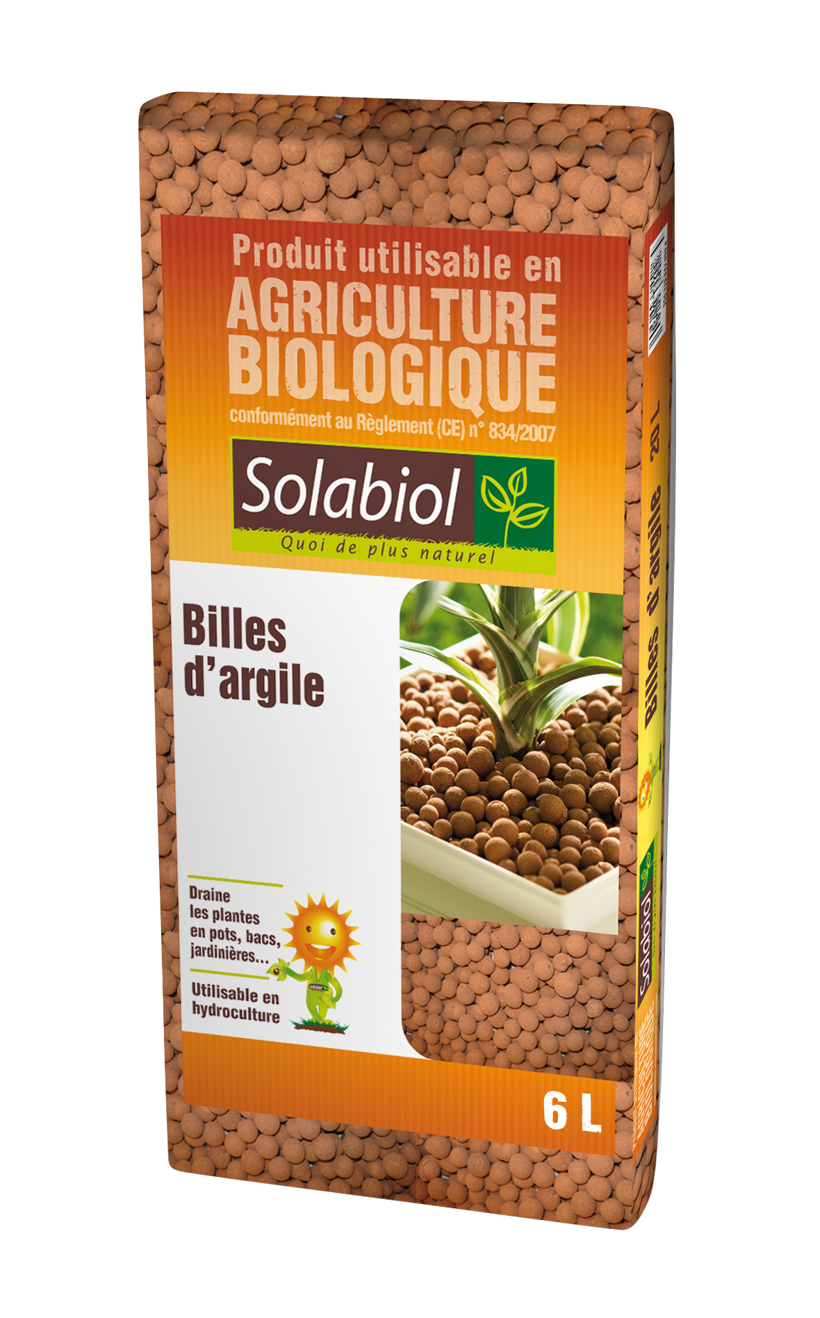 SOLABIOL SOARG6 - Billes d'argile - Sac 6 L - Utilisable en Agriculture ...