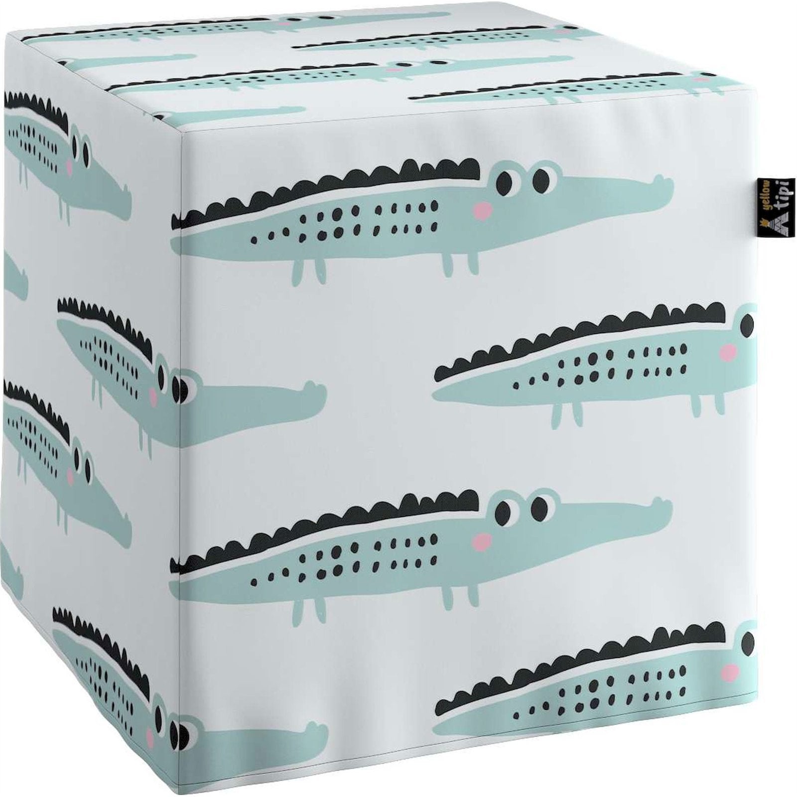 Pouf cube Magic 40 x 40 x 40 cm Multicolore | Leroy Merlin