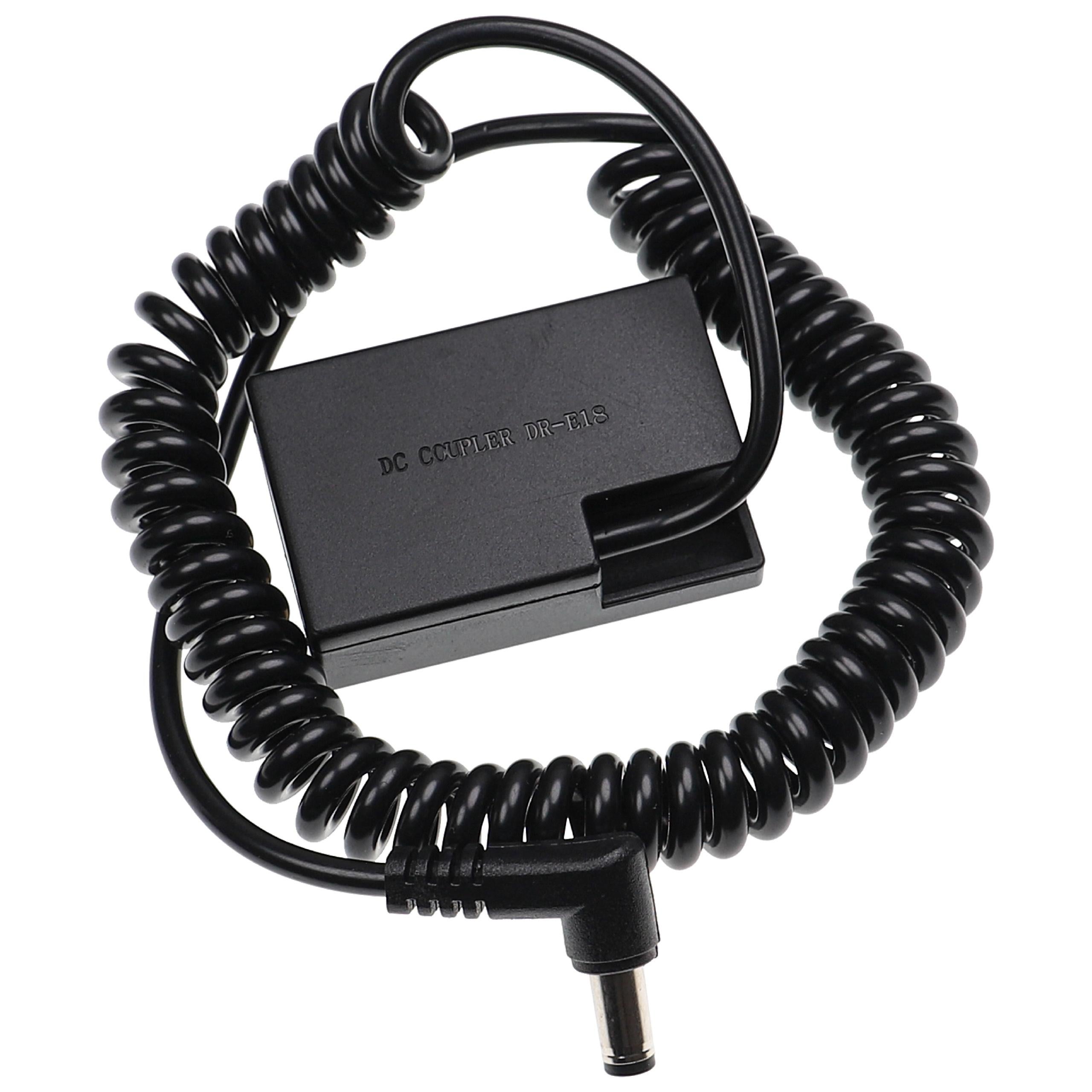 Vhbw Adaptateur batterie factice compatible avec Canon EOS 77D, 800D ...