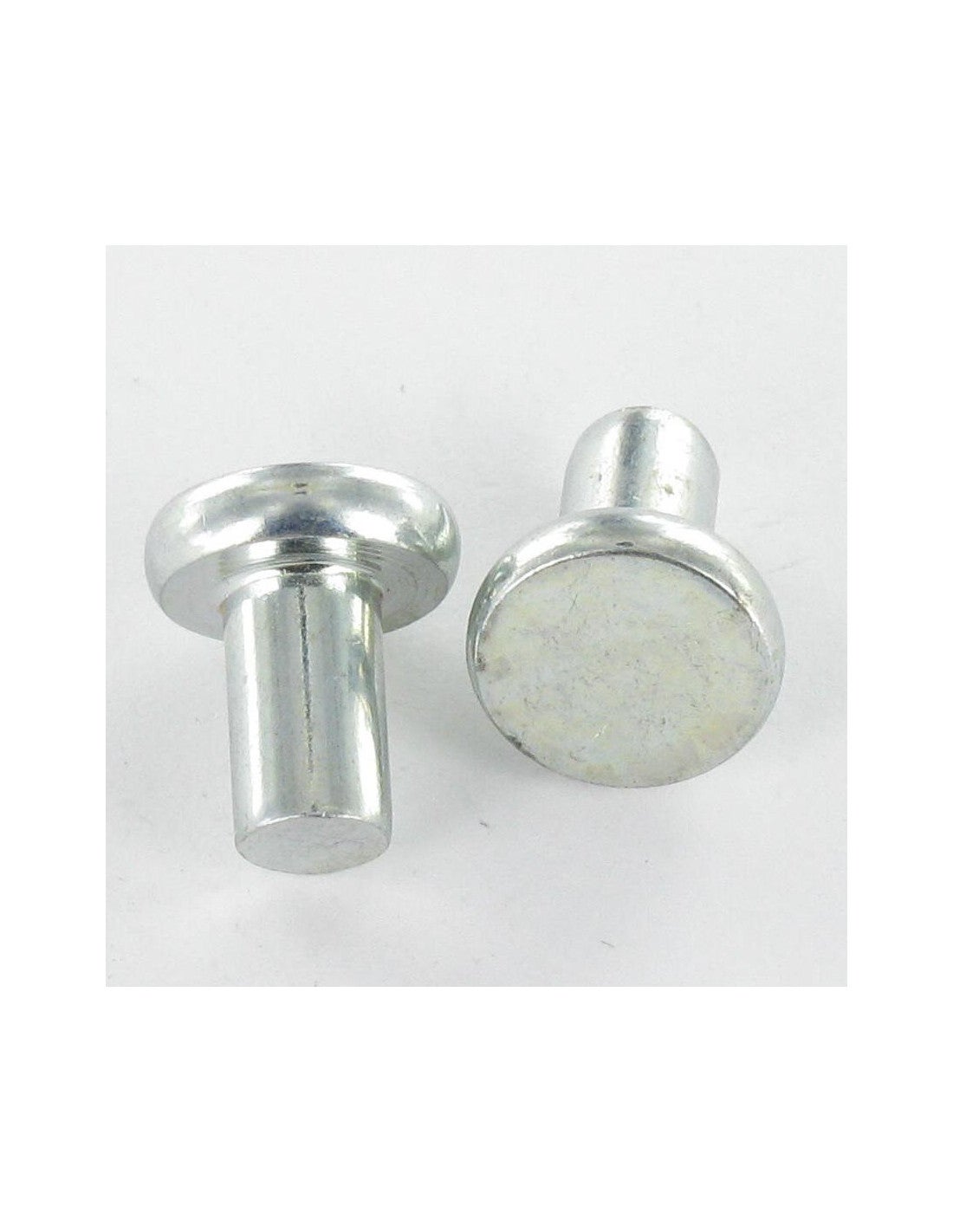 Rivet à frapper Tête plate 6.5X10 Acier zingué EP2 Diamètre de tête: 12 ...