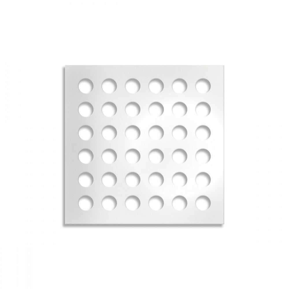 TROPICA - Panel perforado - BLANCO Medidas sombrilla 48x48 cm - espesor ...