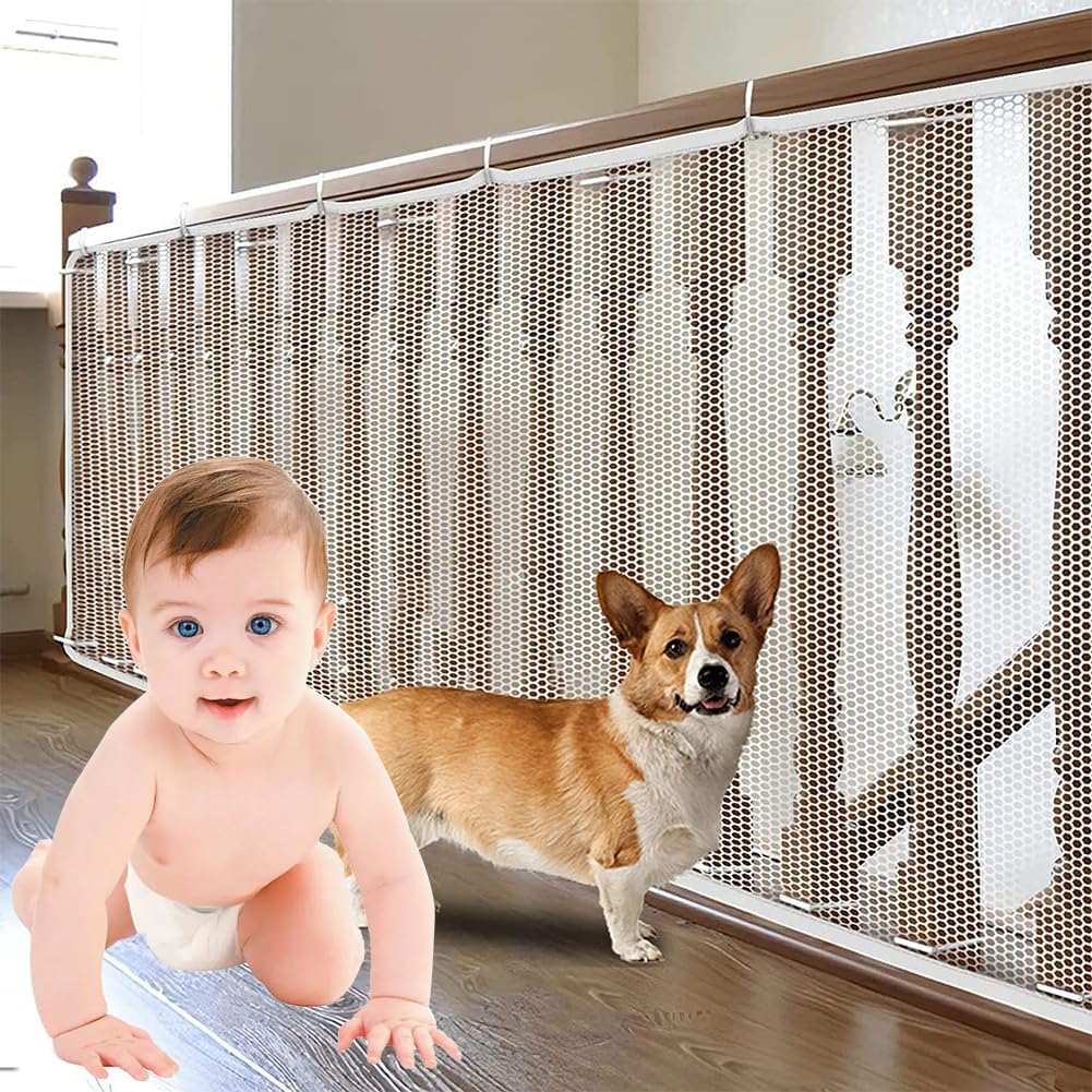 Balustrade Escalier Filet, Filet de Sécurité pour Enfants, Filet de ...