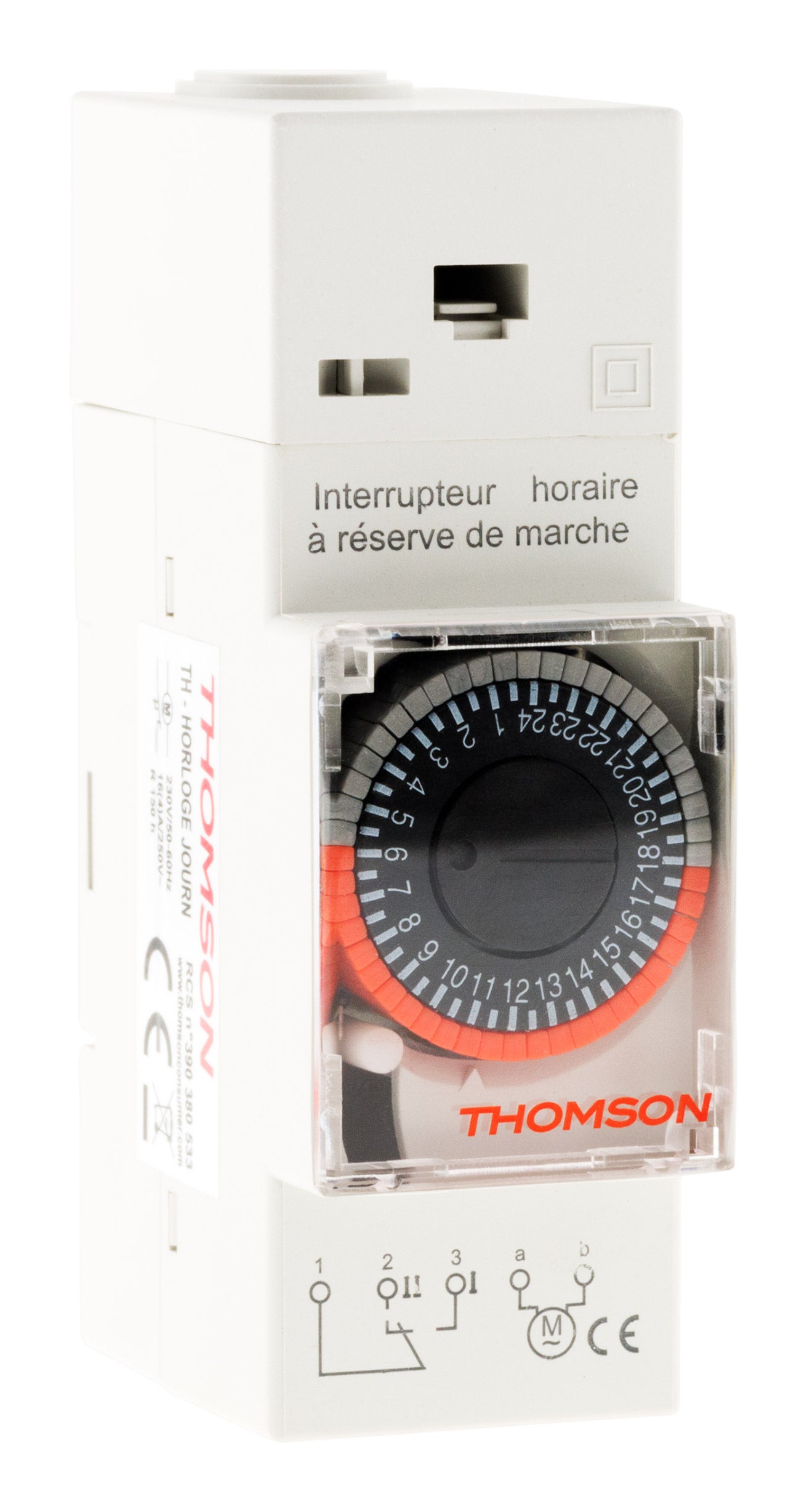 Horloge modulaire mécanique journalière - Thomson | Leroy Merlin