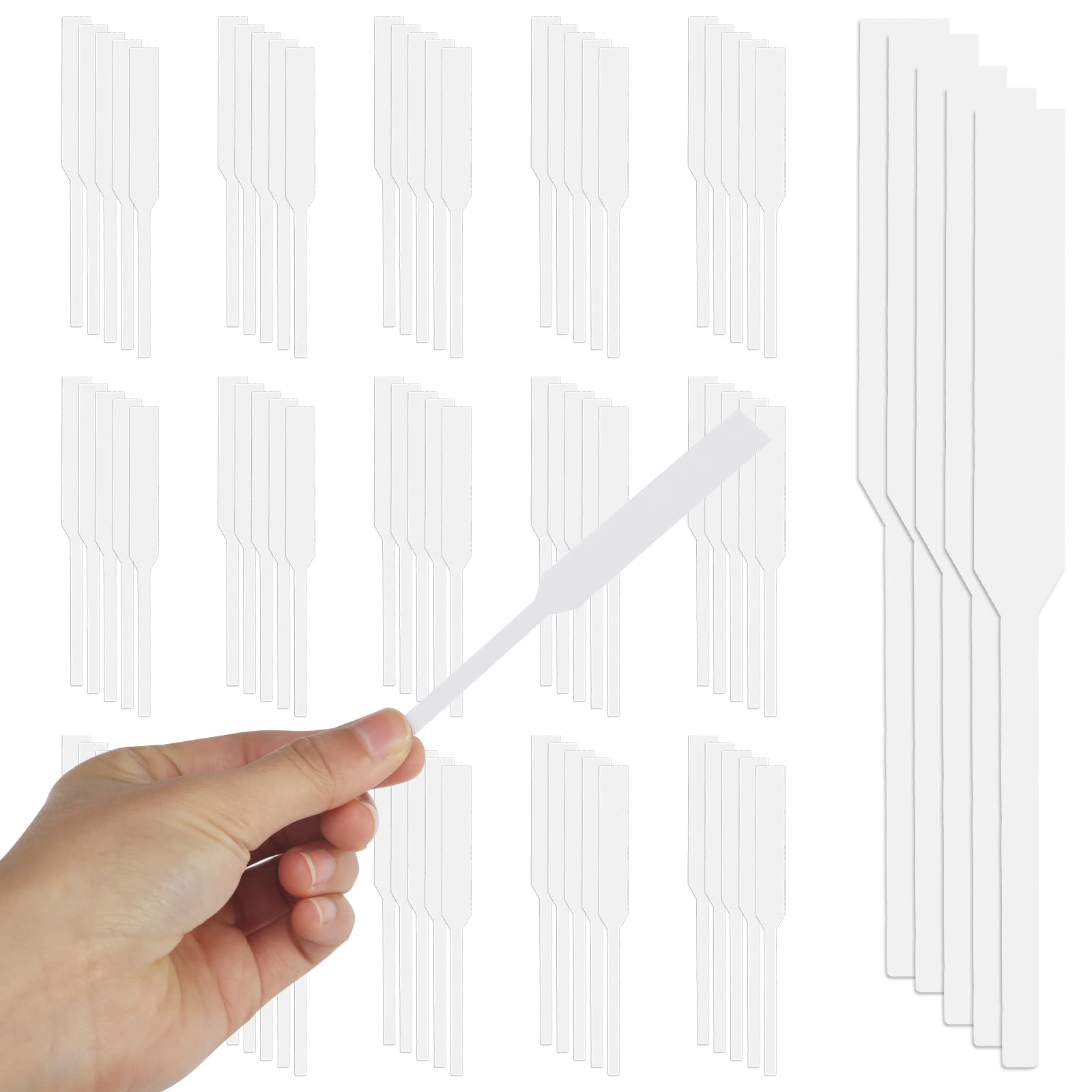 Testeur de Parfum 400 PCS Bandelettes Olfactives Papier 13 CM Blanches ...