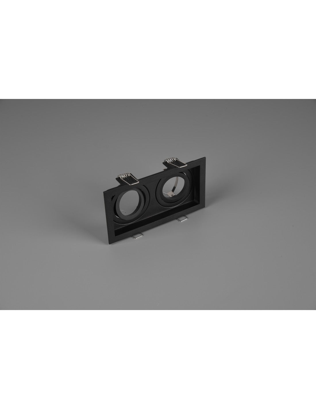 Spot Encastrable Rectangulaire Kenai 2xGU10 Noir L17 cm Trio Lighting ...