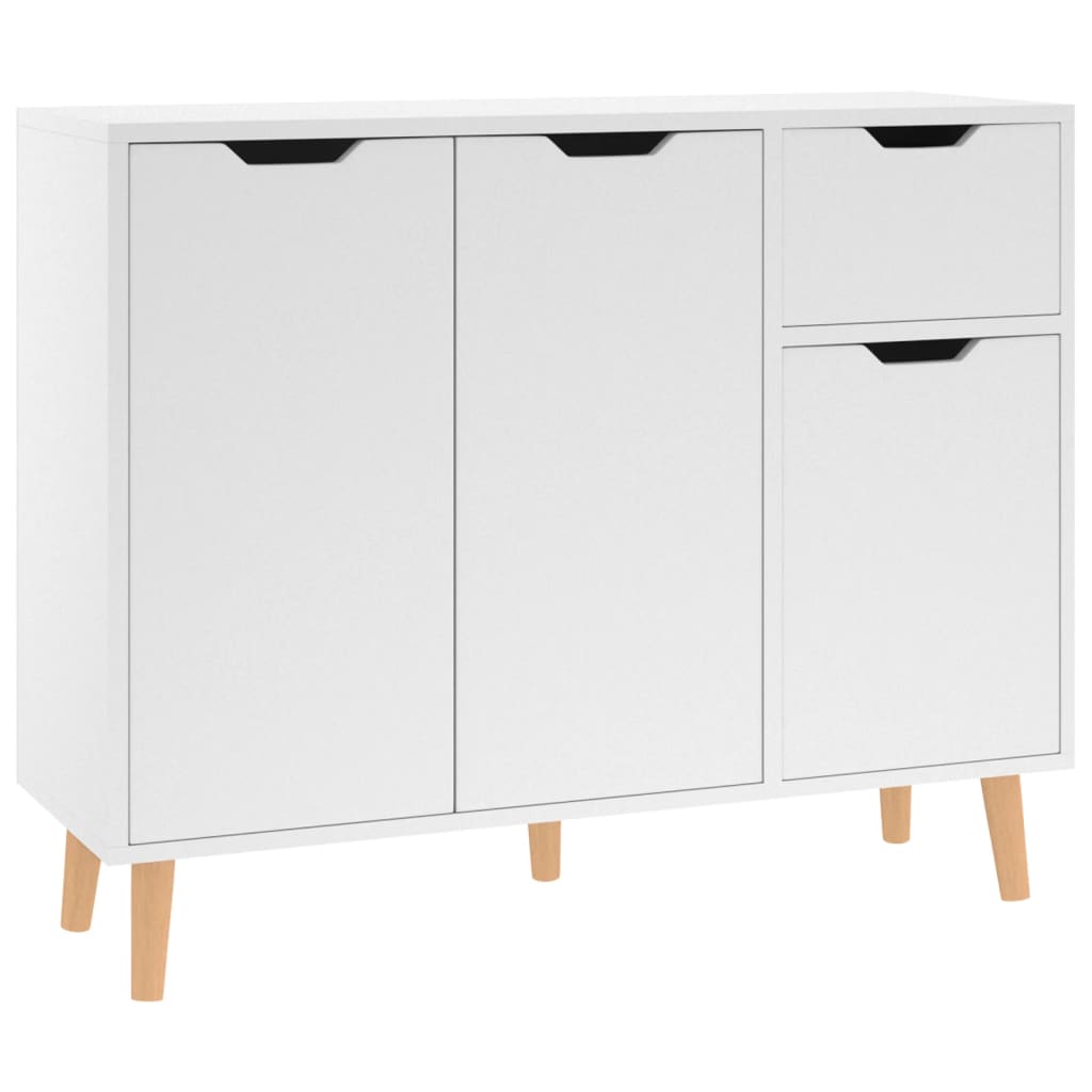 Buffet en contreplaqué blanc 90x30x72 cm | Leroy Merlin
